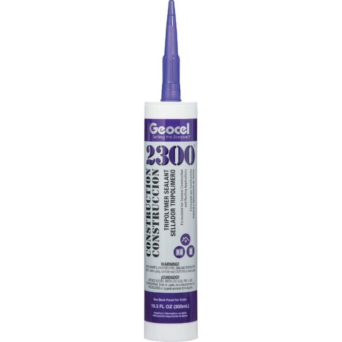 Geocel 2300 10.3 Oz. Driftwood Construction Tripolymer Sealant (Plastic ...