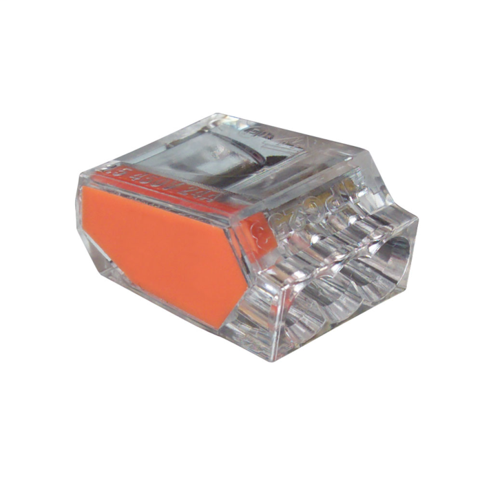 Gardner Bender 10 Orange 3-Port PushGard Push-in Wire Connectors
