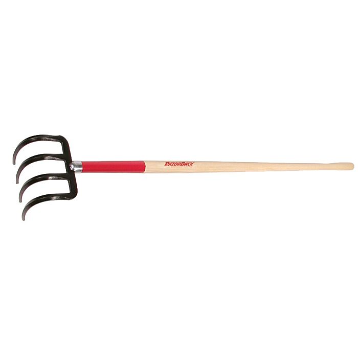 Razor-Back 4-Tine Potato Hook and Garden Cultivator