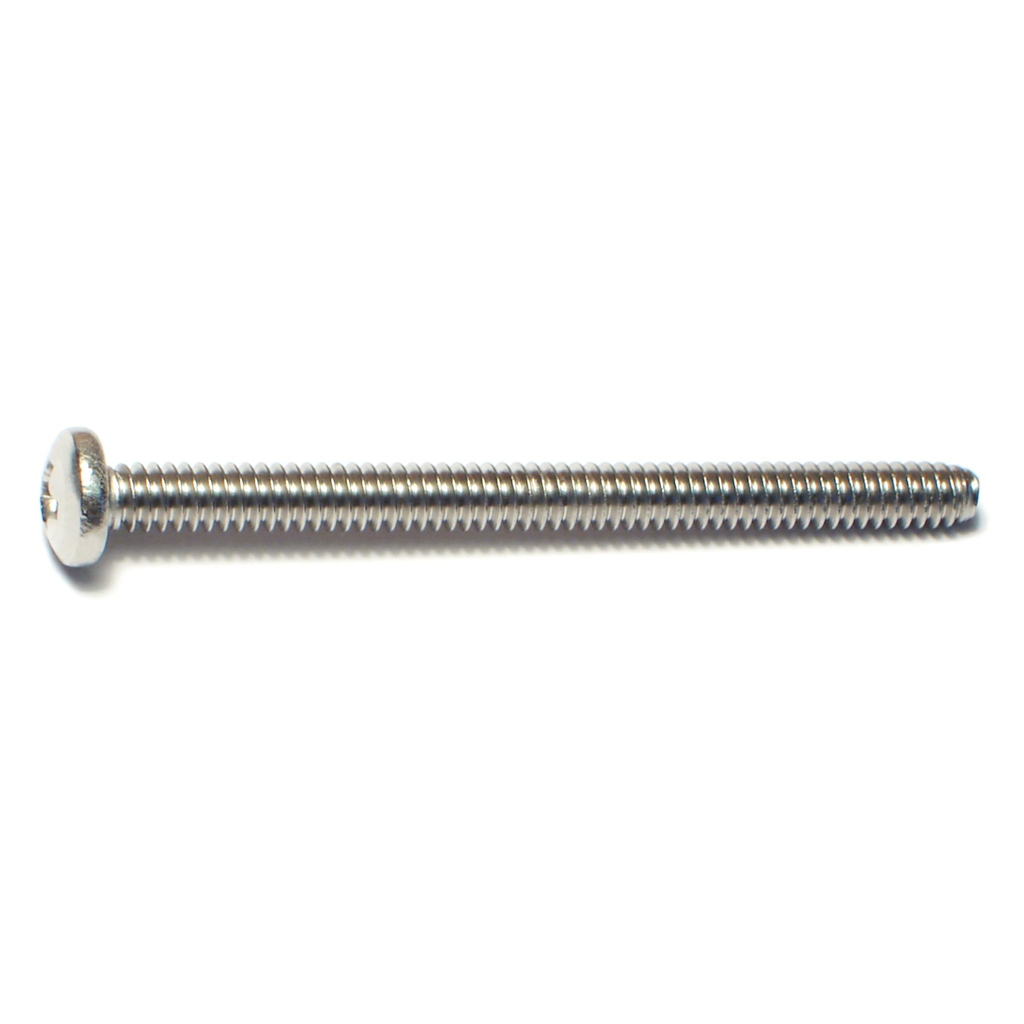Midwest Fastener Ph Pn Mach Sc SS, 10-24 x 2-1/2