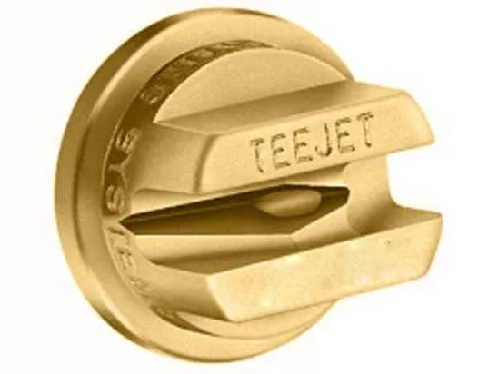Offset Flat Spray Tip, Brass